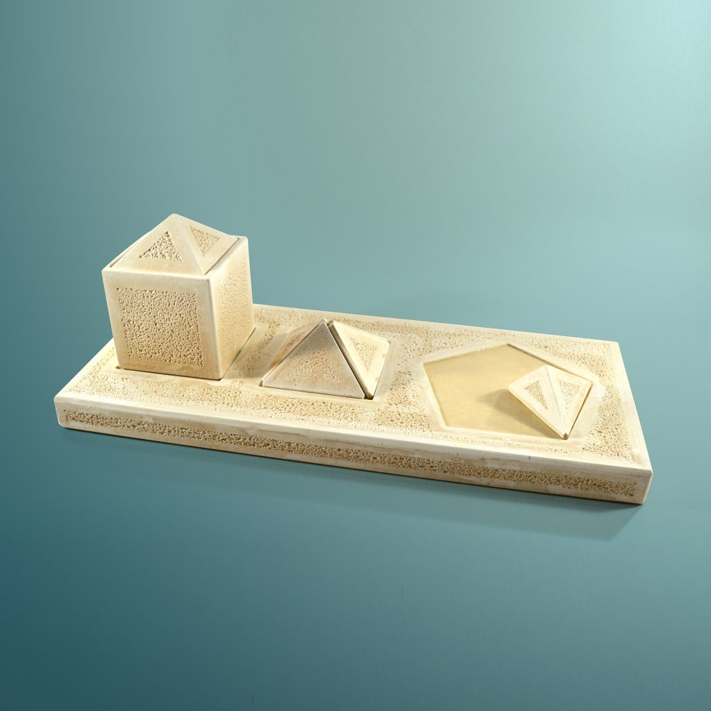 OBJET MINIATURE MACONNIQUE COMPOSITION PIERRE CUBIQUE - Shekinah Editions