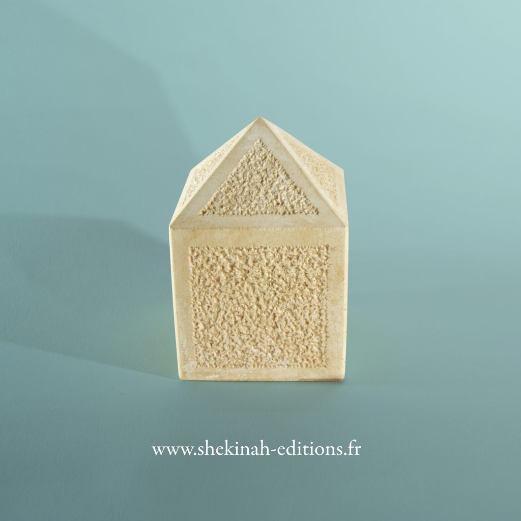 OBJET MINIATURE MACONNIQUE PIERRE CUBIQUE A POINTE - Shekinah Editions